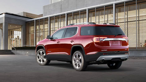New 2018 GMC Acadia model info in (dealership-county) | (dealership-name)