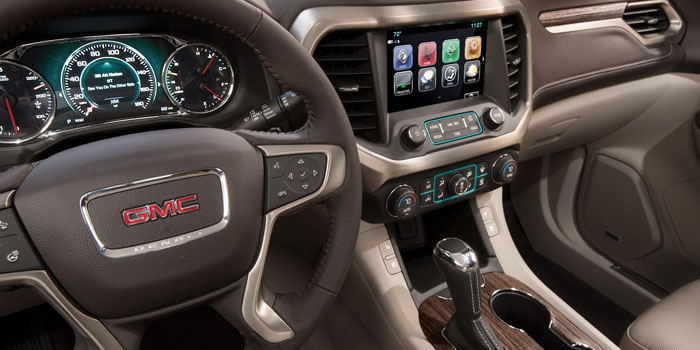 New 2018 GMC Acadia model info in (dealership-county) | (dealership-name)